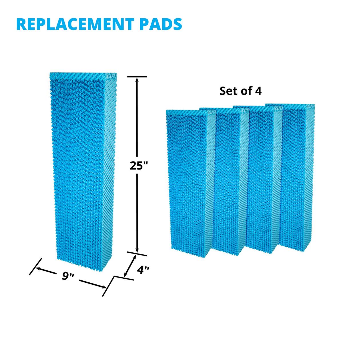 CB-19SL Evaporative Air Cooler with Oscillating Fan Industrial Air ...