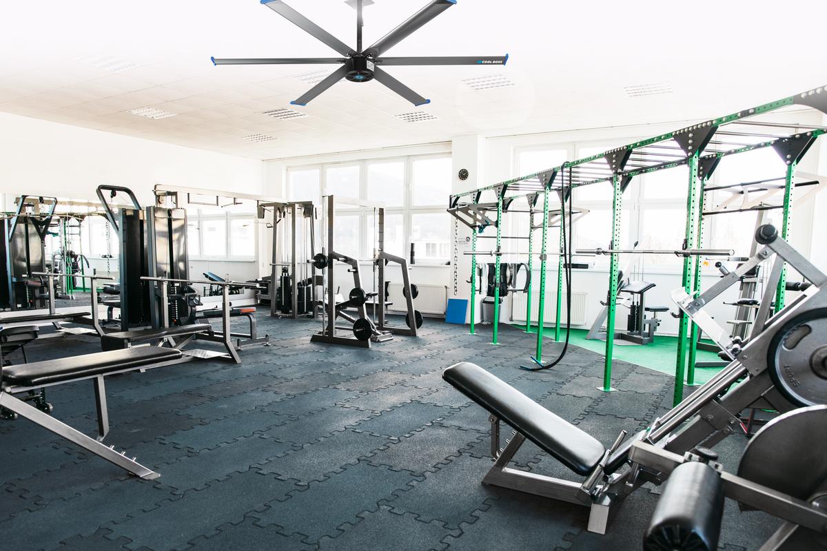 CB11HVLS 11' Industrial Ceiling Fan Industrial Overhead Fan 11.5 Feet ...