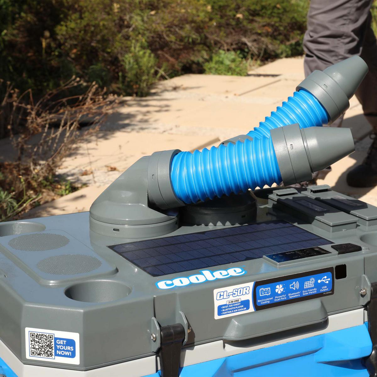 CL-50R CoolBoss Evaporative Air Cooler Wheeled Portable Air Cooler 50 ...